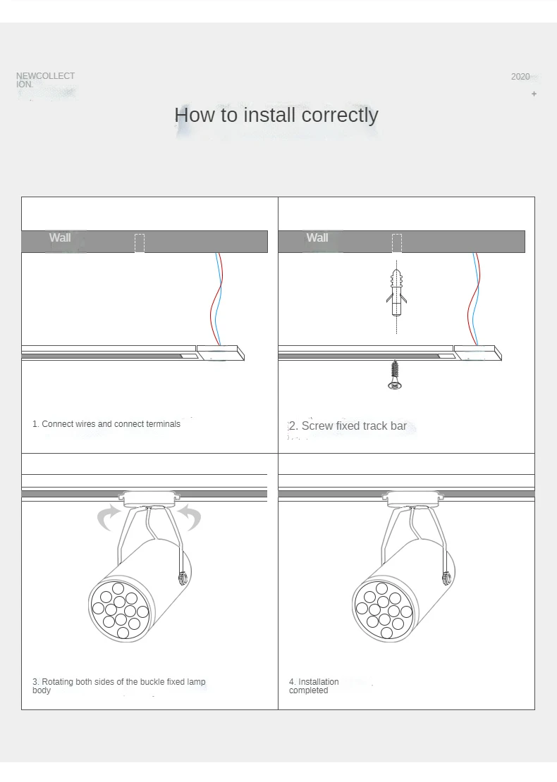 Led Rgb Colorful Remote Control 18w Track Light Lamp Aluminum Spot ...