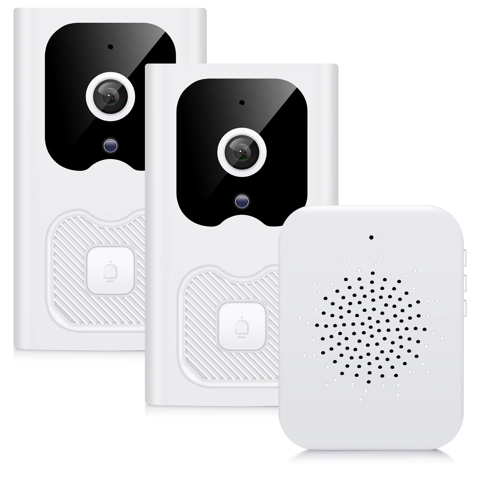 WiFi IP Video Doorbell Night Vision Door Phone Camera Visual Home ...