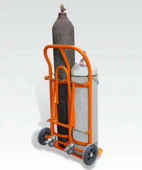 Oxygen Cylinder/oxygen Bottle Handling Vehicle In Hospital/chemical Lab ...