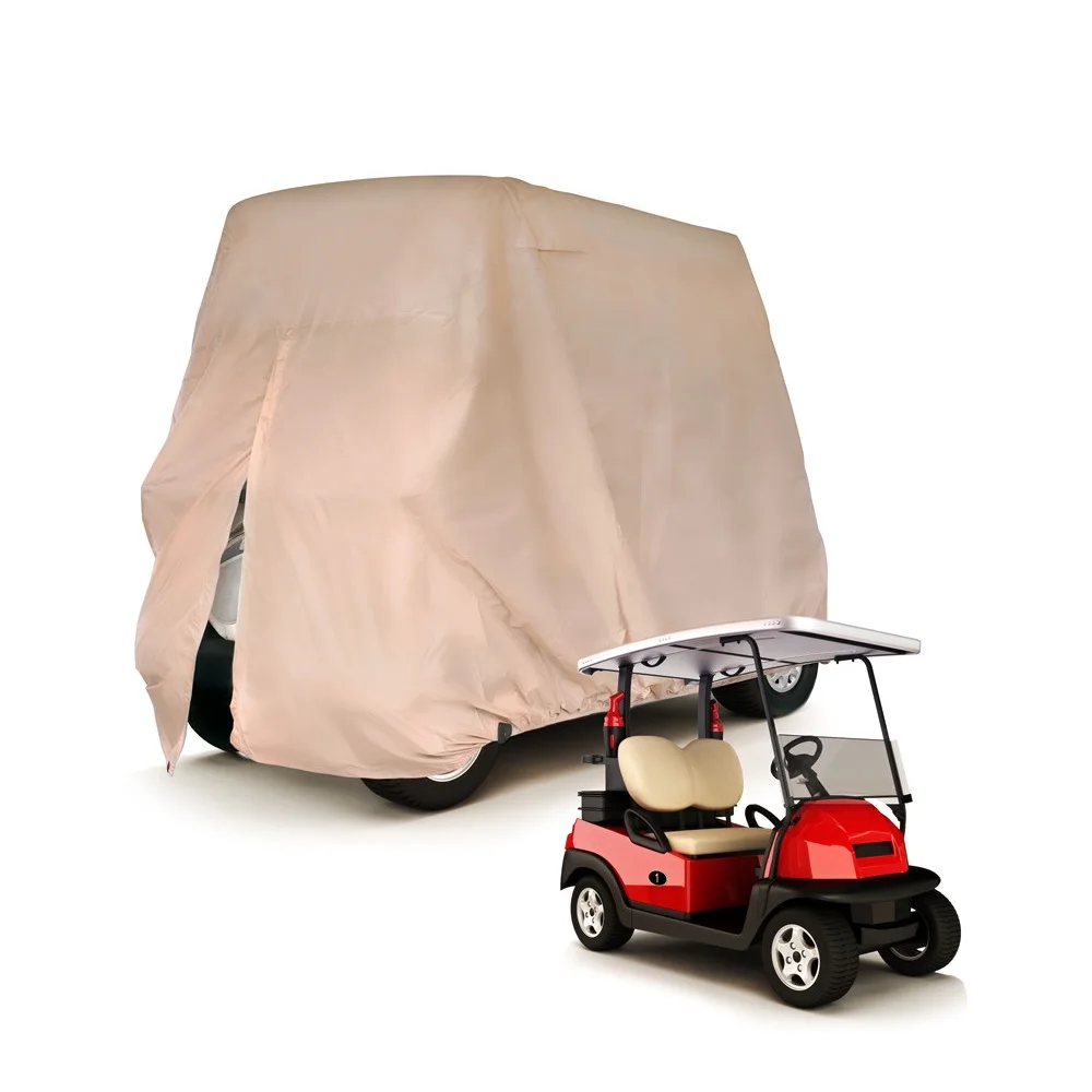 New 4 Passenger Golf Cart Enclosure 420d Golf Cart Rain Cover Car ...