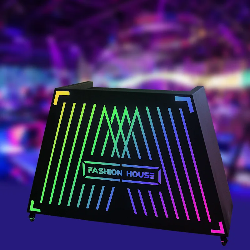 Customized 3D Full Color LED Display DJ Cool Booth