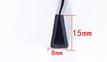 U Channel Car Door Window Edge Guard Rubber Sealing Strip
