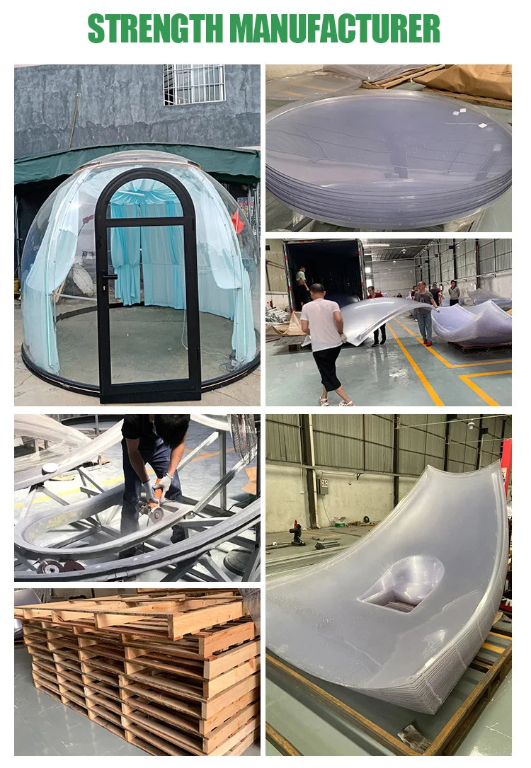 Garden Clear Bubble Dome House Igloo Aluminium Frame for Sale