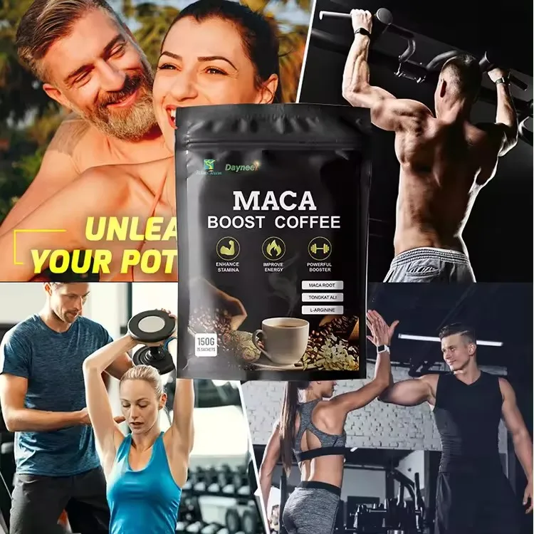 Private Label Man Maca Energy Coffee Natural Herbal Healthy Black ...