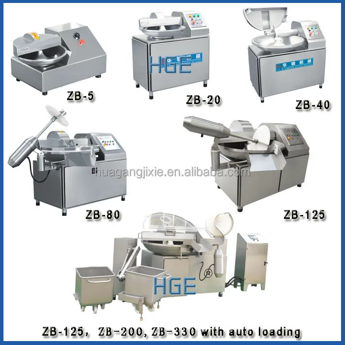 Factory Sausage Bowl Chopper Meat Bowl Cutter For Sausage Processing ...