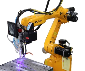 Industrial Robot Arm With Laser Source Qilin Scanning Head With Ccd ...