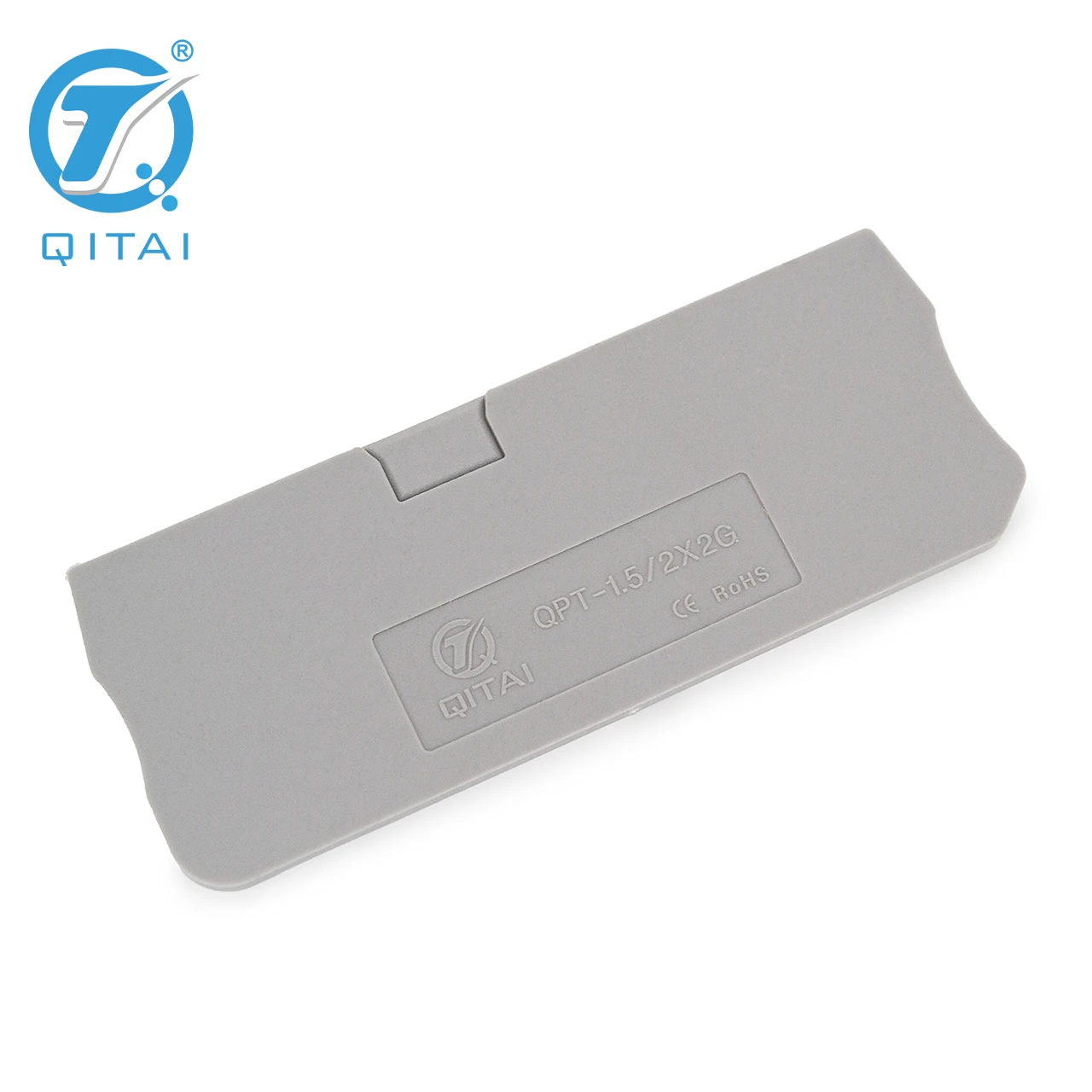 Qpt-1.5g Low Price Din Rail Terminal Bloacks End Cover Terminal Block ...