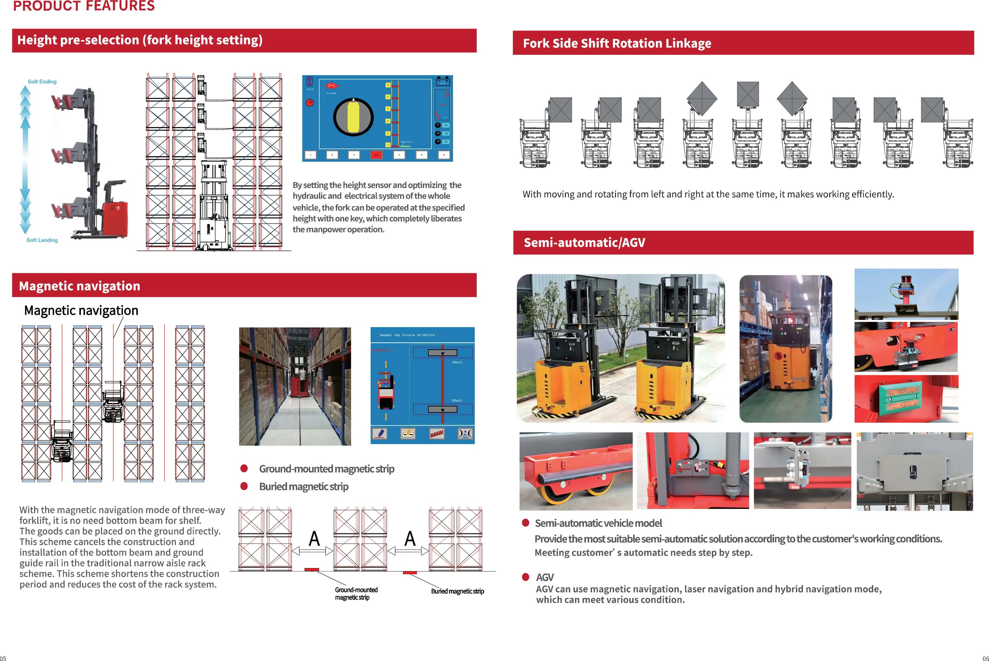 3-way Forklift - Efficient Narrow Aisle Lifting Solutions
