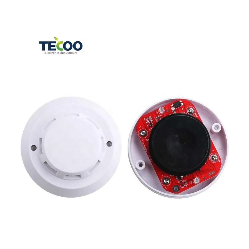 Stand-alone Photoelectric Smoke Detector Pcb Board Fabrication 9v ...