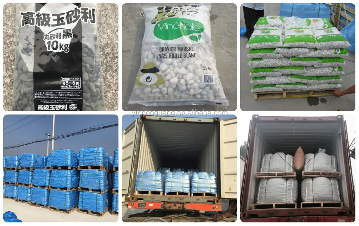 Basalt Washed Tumbled Pebble For Garden Decoration - Buy Basalt Pebble ...