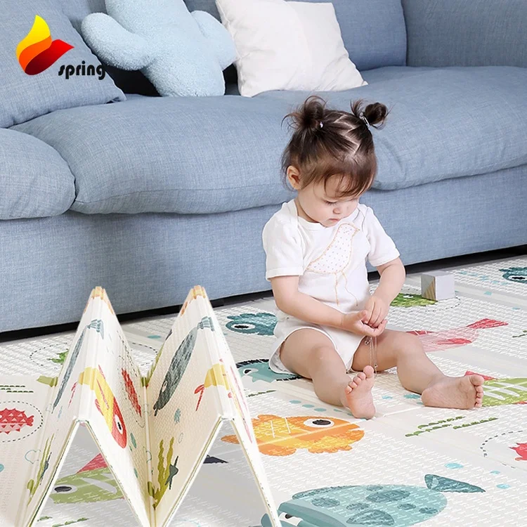 Extra Large Xpe Foldable Baby Play Mat Indoor Outdoor Use Waterproof ...