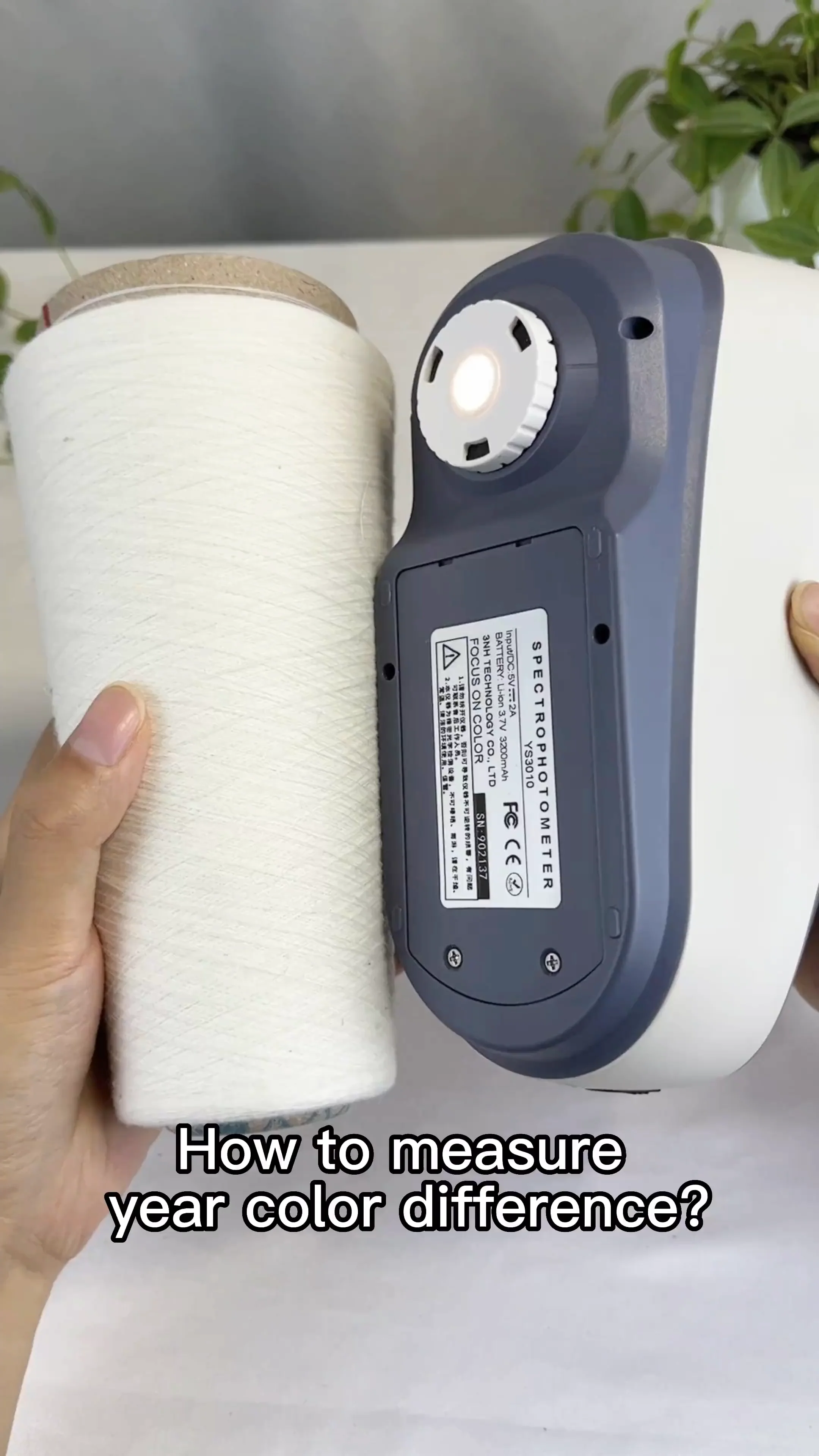 Handheld Paint Lab Equipments 8mm Chroma Meter Ys3010 Color ...