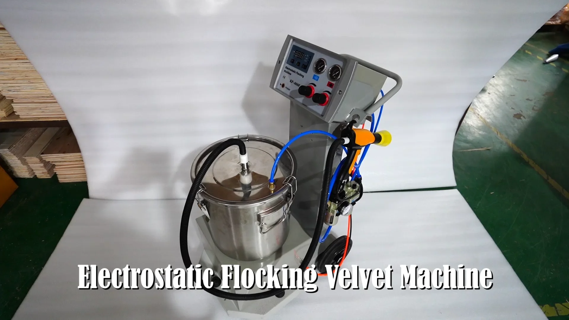 Portable Electrostatic Flocking Machine - Buy Electrostatic Flocking Machine,Flocking Machine ...