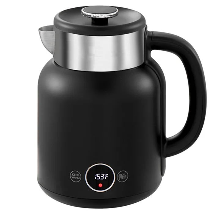 1.5L Double Layers Electric Kettle Temperature Control With LED Display ...
