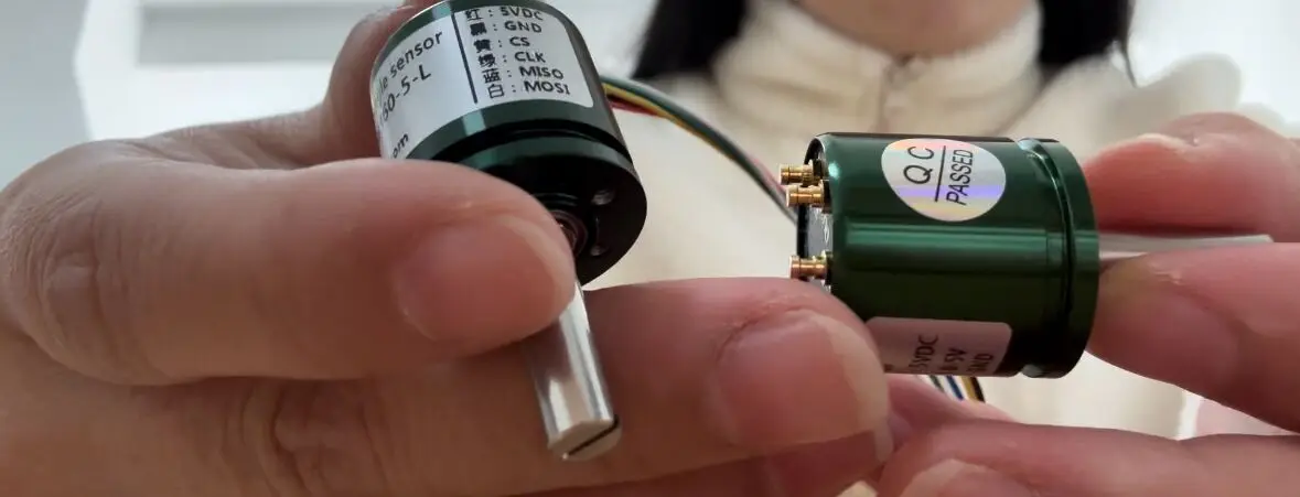 Mini Hall Encoder Angle Sensor Abz/ssi/spi/iic/0-5v/0-10v/1-5v/0-3v3 ...