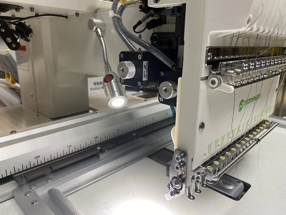 Promaker Embroidery Machine Adobe Creative Cloud Yuemei 15 Kafa 4 Pullu ...