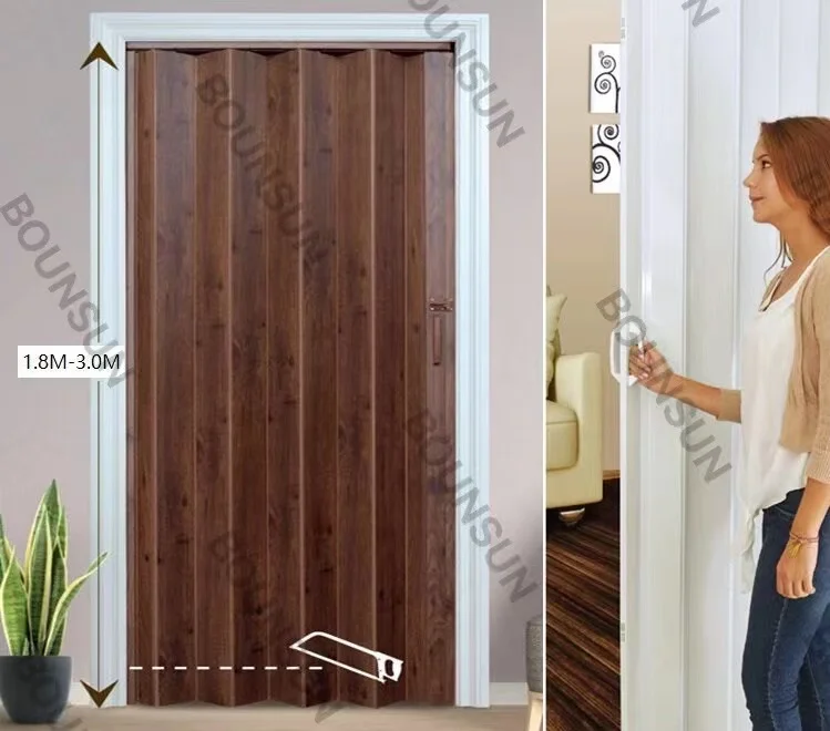 PVC Folding Doors - Durable, Stylish, and Functional