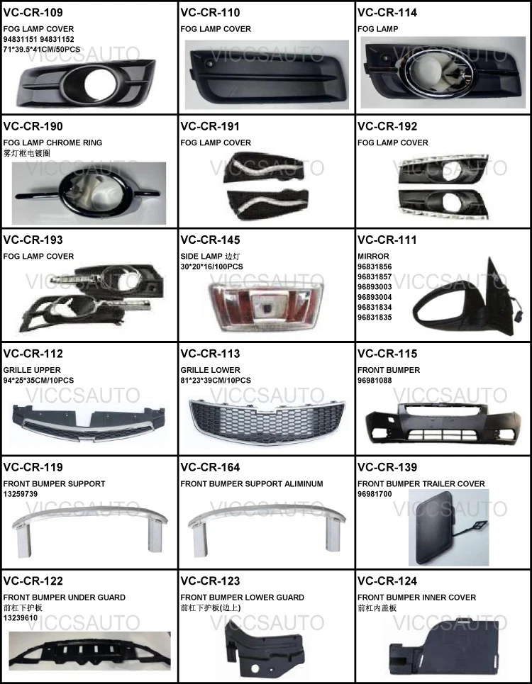 Oem 96981088 For Chevrolet Cruze 2009 Auto Car Front Bumper - Buy Auto ...