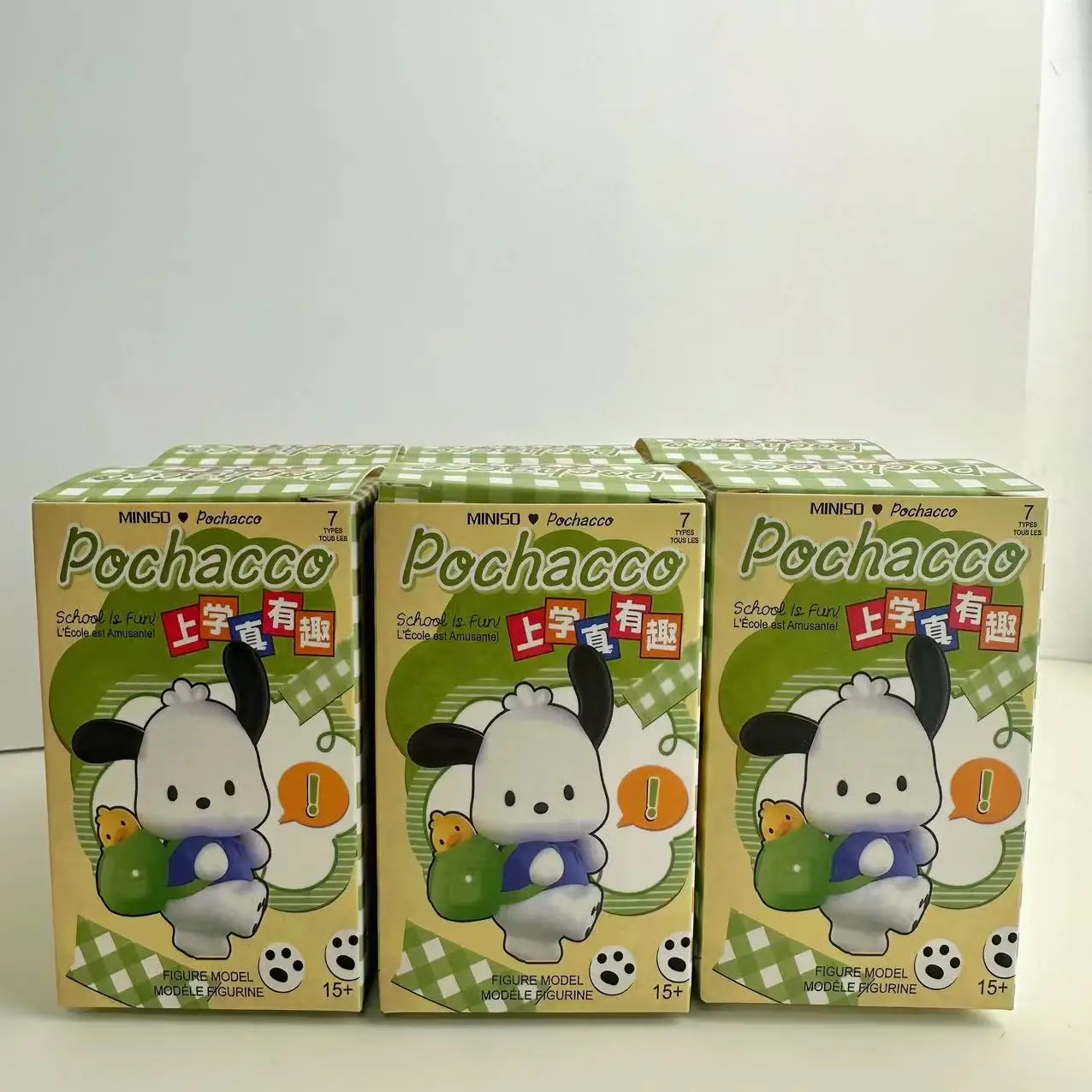 Pochacco Pvc Blind Box Series Mystery Boxes For Home School Office Or ...