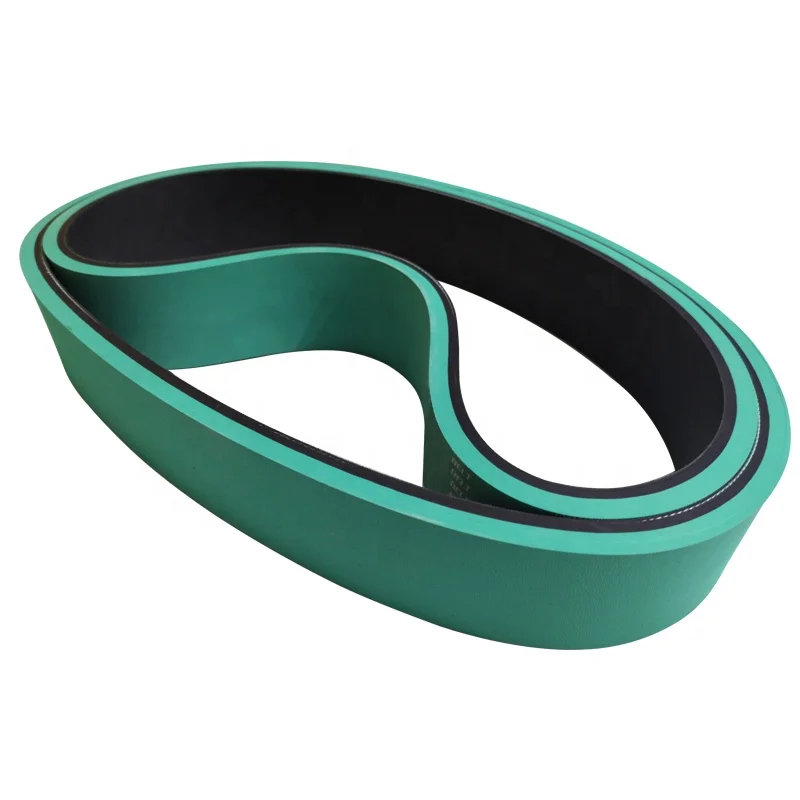 Rubber Green Color Feeder Machine Belt Pasting Box Machine Belt, Box ...