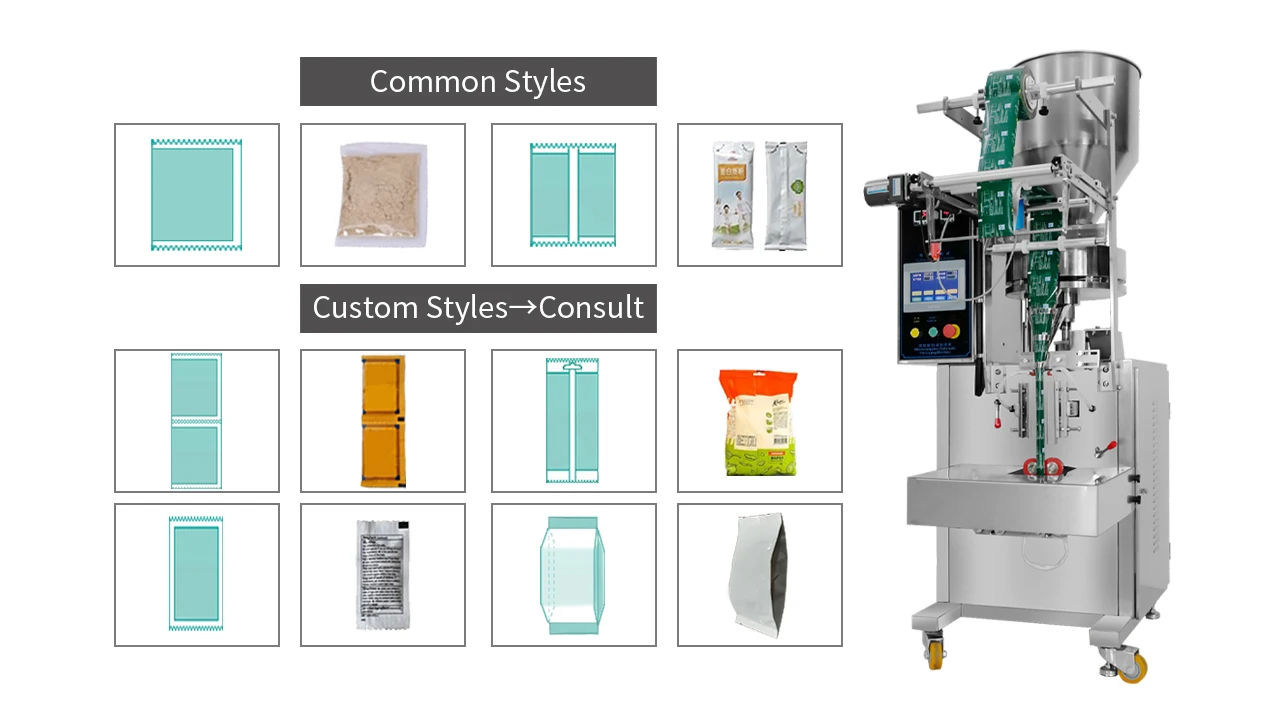 Dxb-100k Automatic Sachet Granule Packing Bean Seeds Powder Volumetric ...