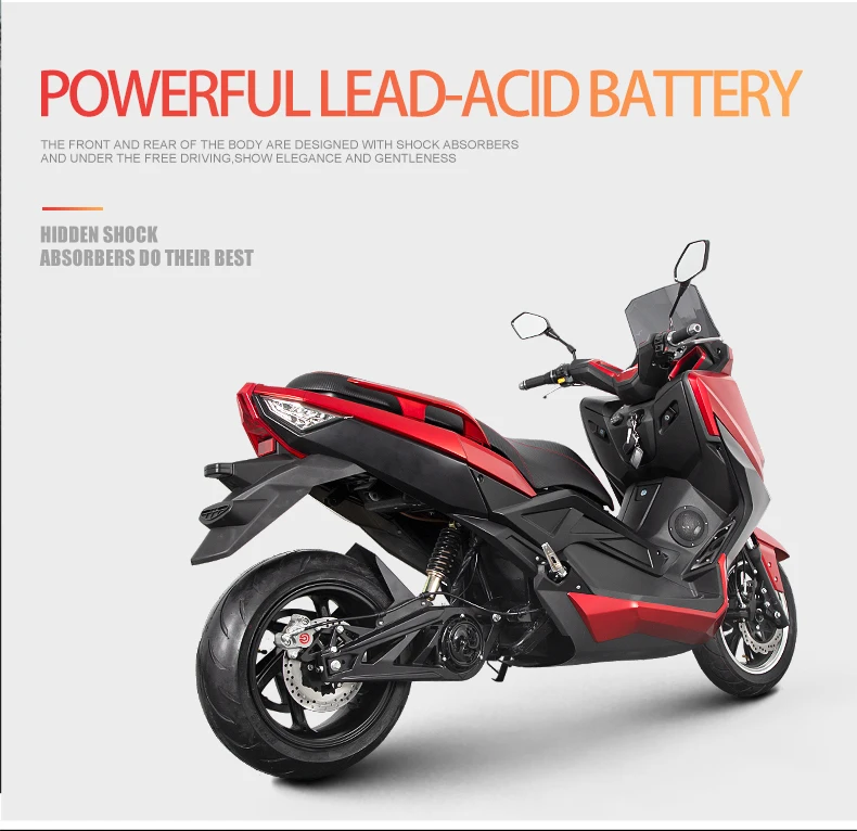 T9 High Speed 5000w Electric Scooter with 72v Lithium Battery