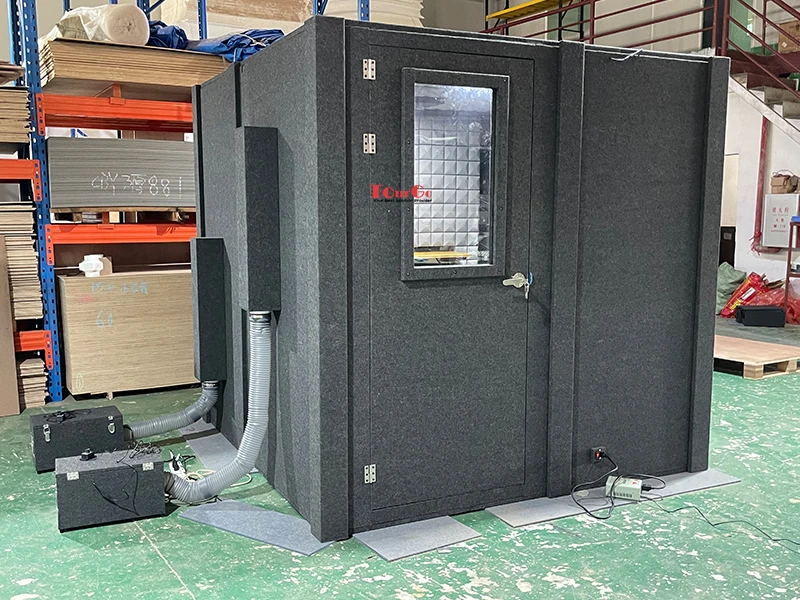 Customized Sound Proof Booth for Acoustical Audiology Tests