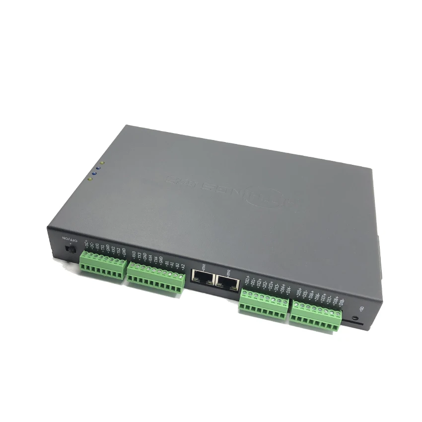 Rs485 Interface 8 Channel Switching Value Input Di / Do Ethernet Data Acquisition Module Modbus ...