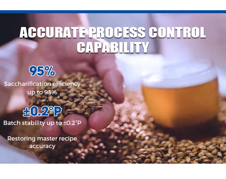 100L 200L SUS304 Brewing Solution with Fermenters and Filling Line for ...