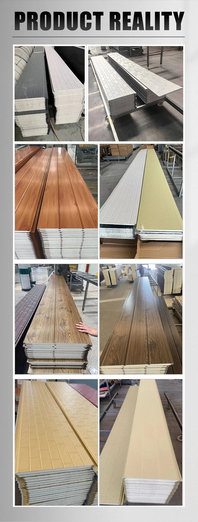 Fireproof Exterior Wall Panels House Insulation Panels Waterproof Metal ...