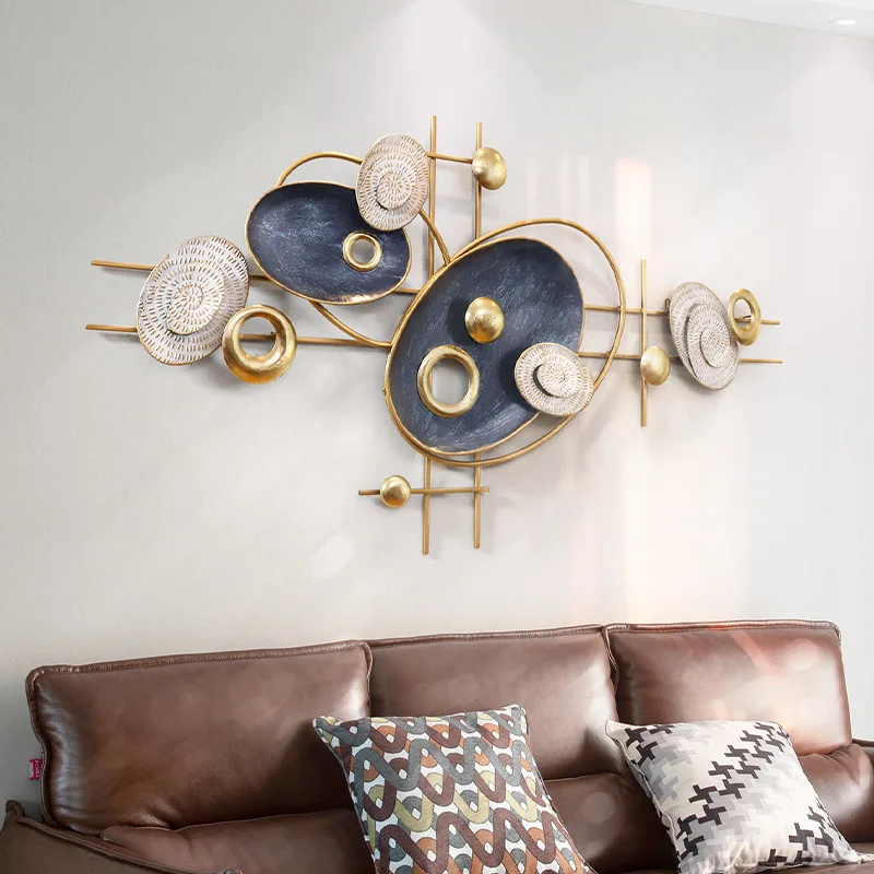 New Design Decor Iron Light Home Hanging Metallic Decorative Sculptural ...