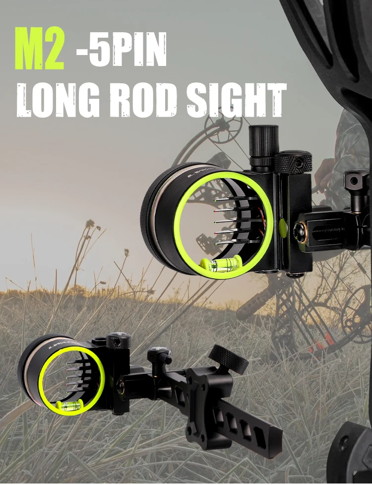 LWANO Archery M2 Compound Bow Sight - Precision & Durability