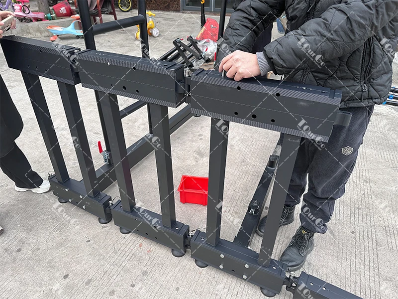 Aluminum LED Video Wall Truss Ground Support Stack System