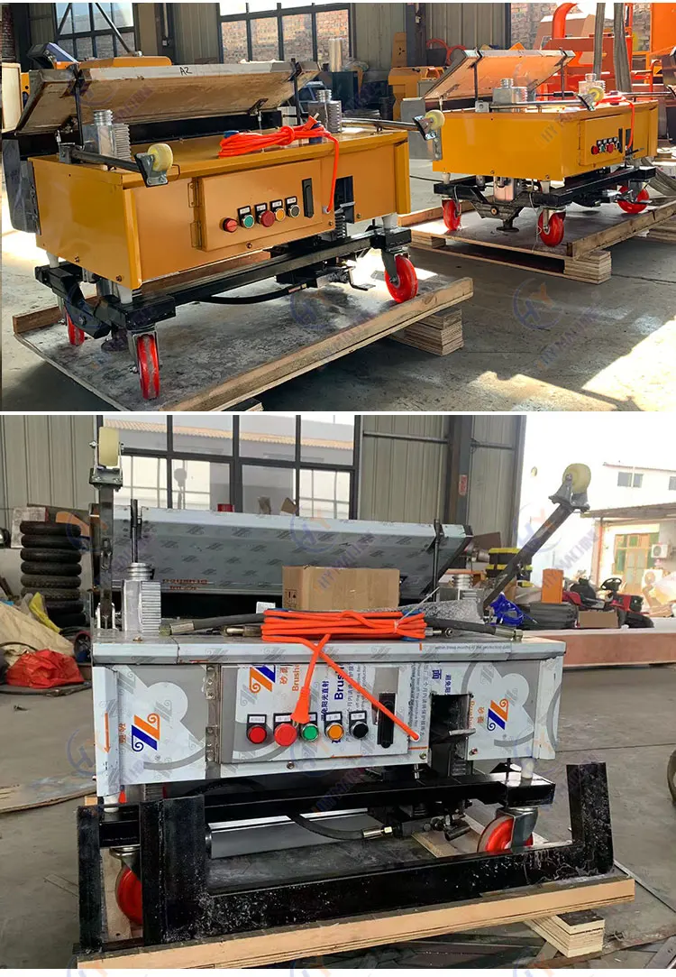 Gypsum Robot - Efficient Wall Screeding Plaster Machine