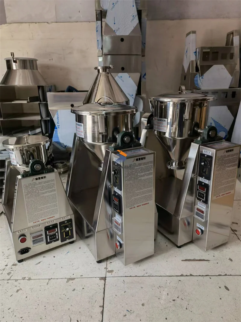 Stainless Steel Mixing Rotary Powder Blender Vertical Mixer ...