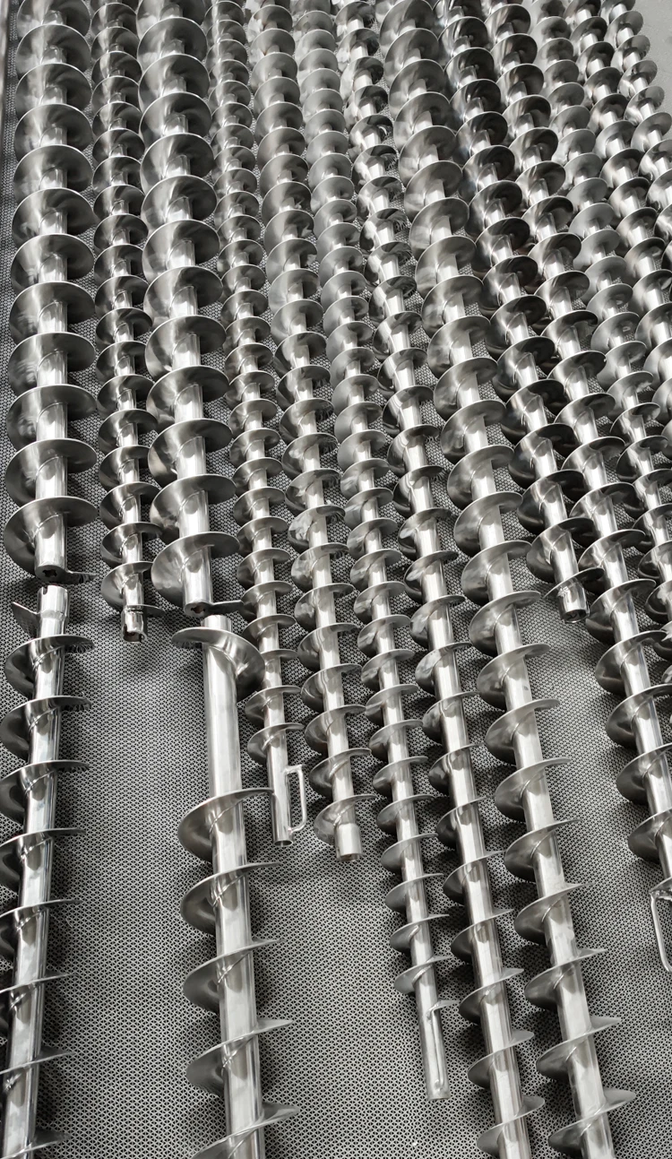 Inclined Small Diameter Screw Conveyor Powder Transport - Buy Screw ...