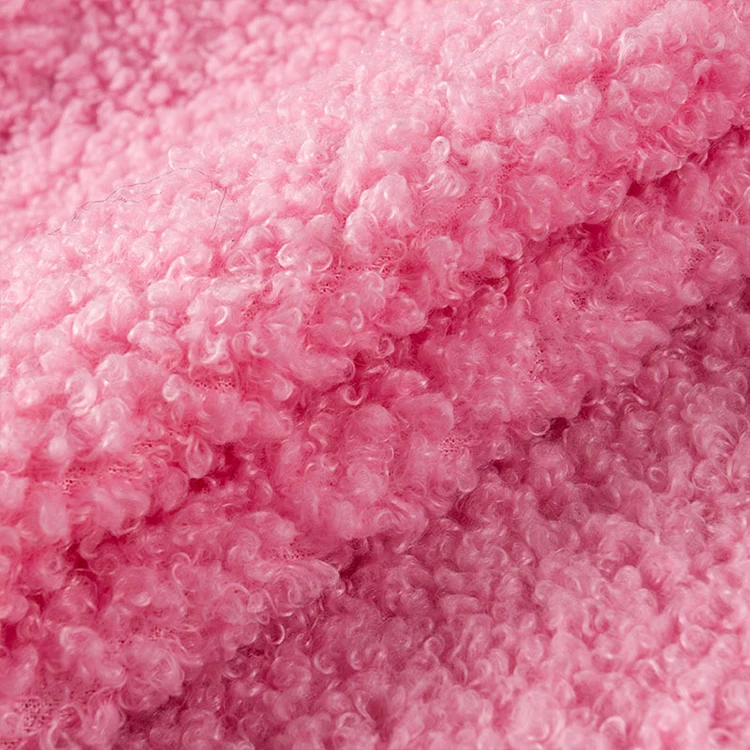 Wholesale New Style 100 Polyester Teddy Fleece Fabric Free Sample Super ...