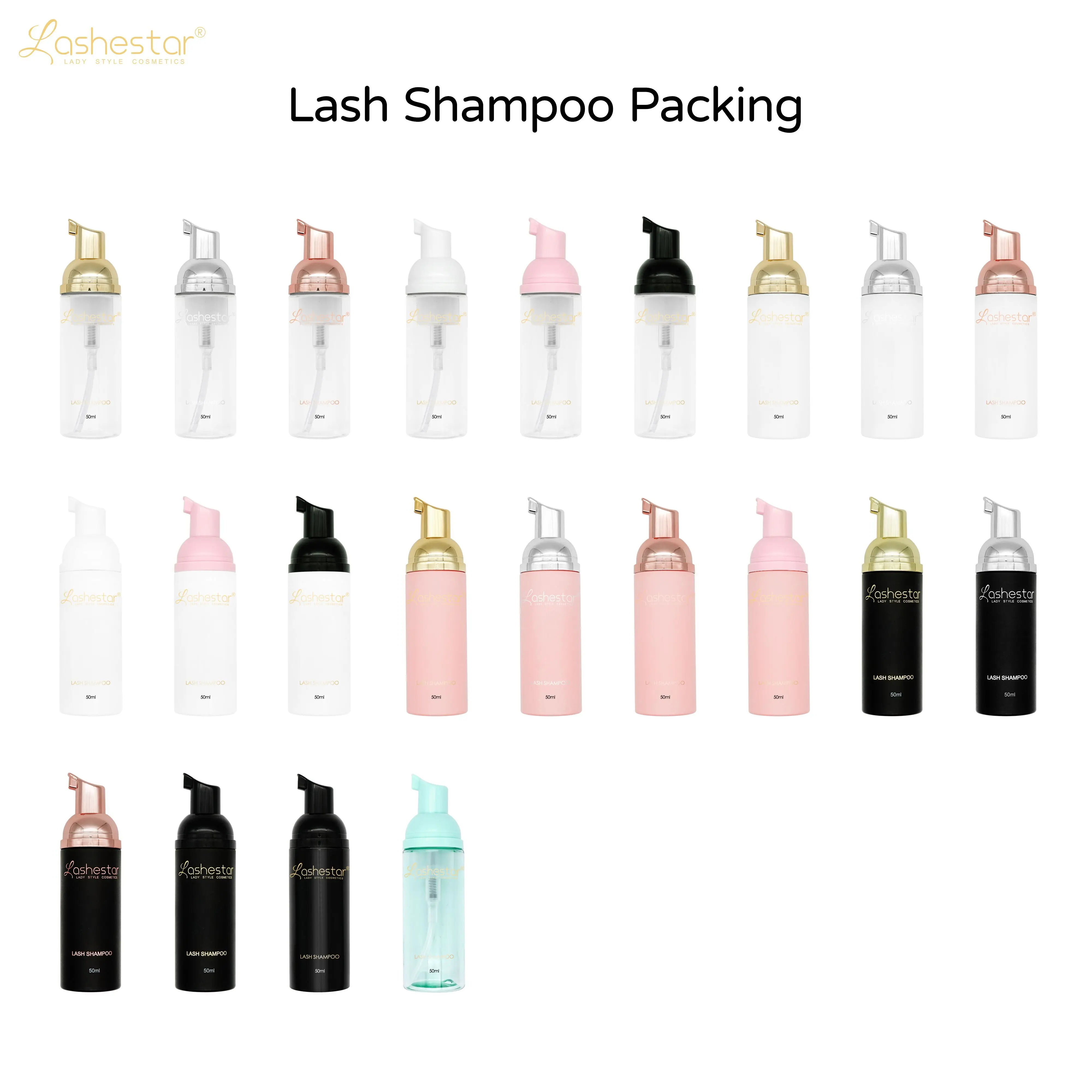 Lash Bath Shampoo Kits - Vegan Eyelash Cleansers