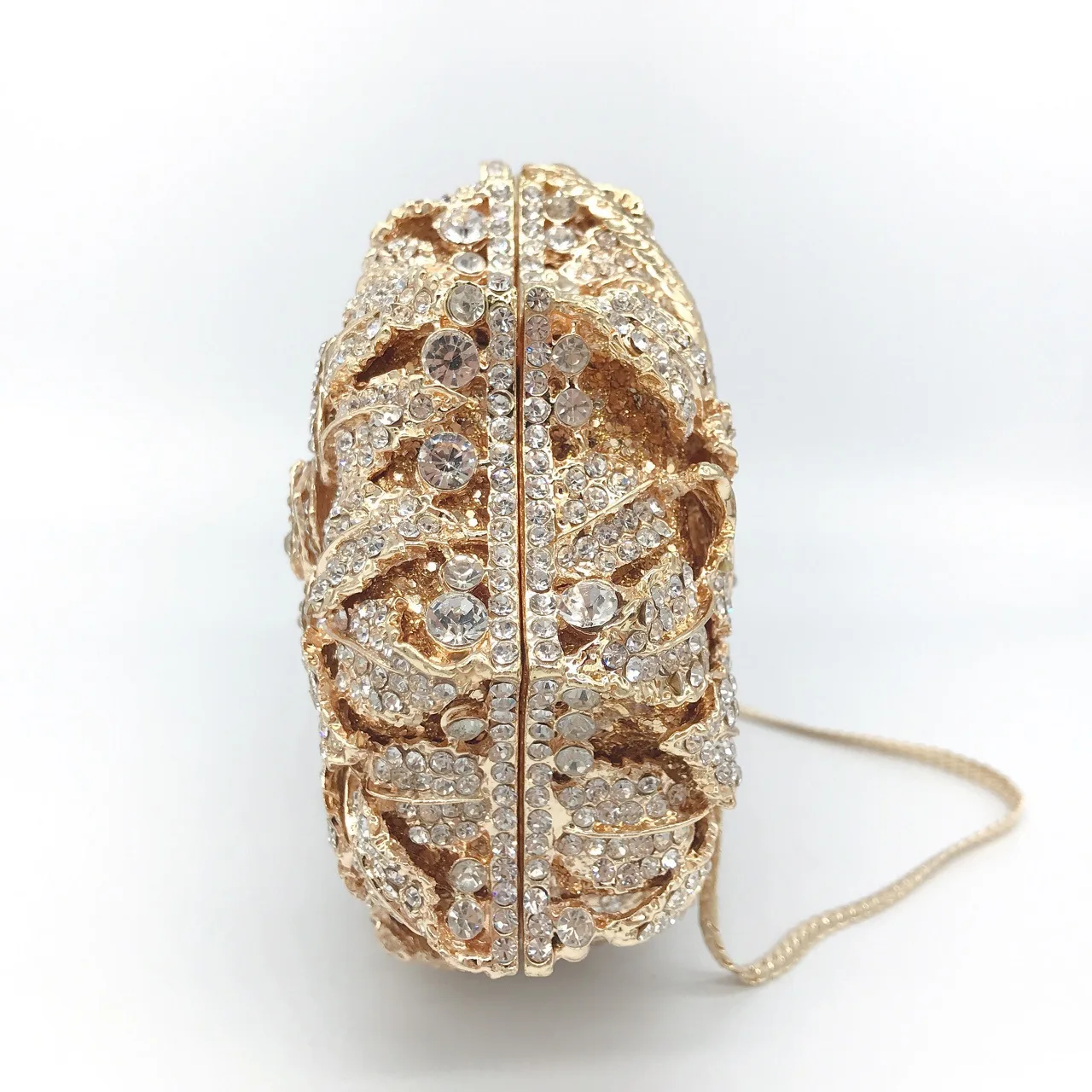 Luxury Design Diamond Crystal Rhinestone Evening Bags Handbag Clutch ...