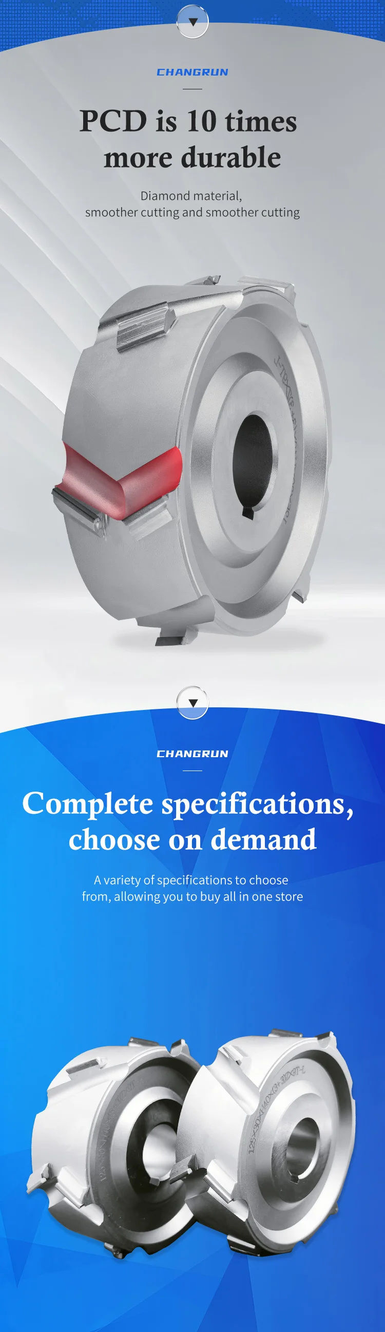 Edge Banding Cutting Knife /edge Banding Machine PCD Pre-milling Cutter ...