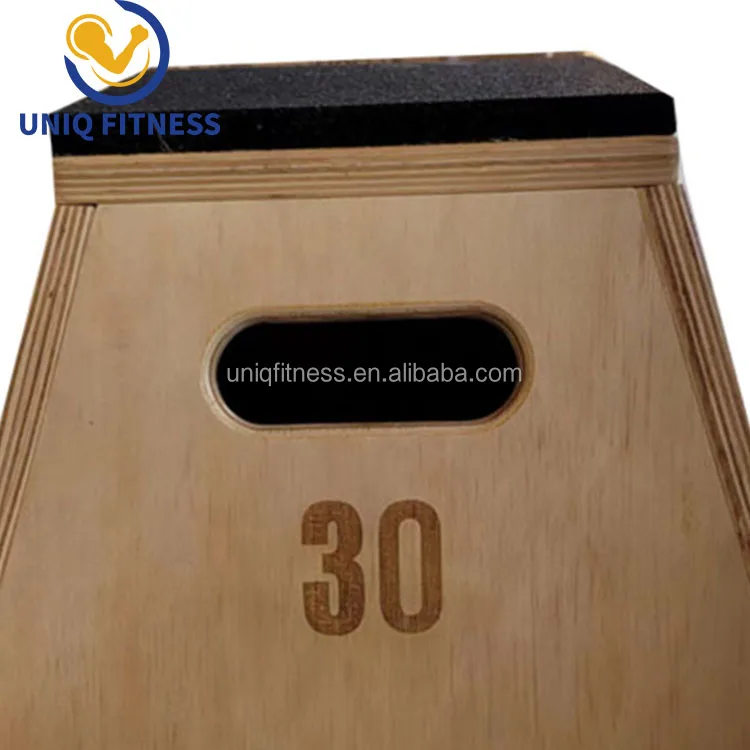 Uniq Plyometric Agility Trapezoidal Wood Jumping Plyo Boxes - Buy Wood ...