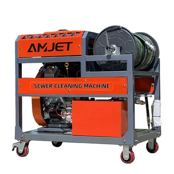 11kw 380-440v 200bar 50lpm Electric Sewer Unblock Cleaning Machine 50hz-60hz - Buy Jet Sewer ...