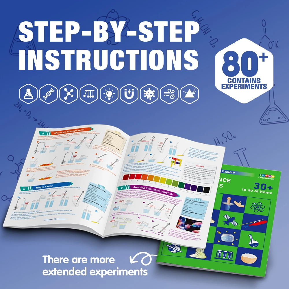 Super Chemistry Showing Science Kit For Kids Scientist Stem Educational ...