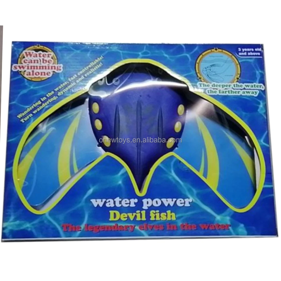Hot Sale Hydrodynamic Devil Fish Press Forward Baby Beach Swimming Pool ...