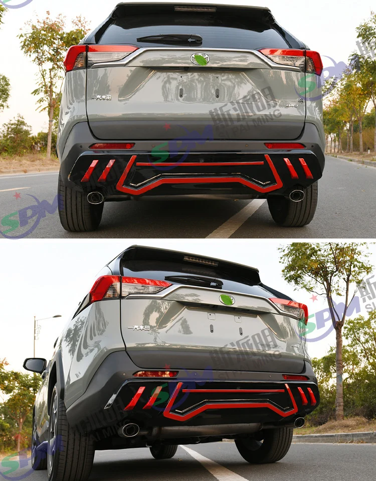 Spm Abs Front And Rear Bumper Guard Protector For Toyota Rav4 2020 ...