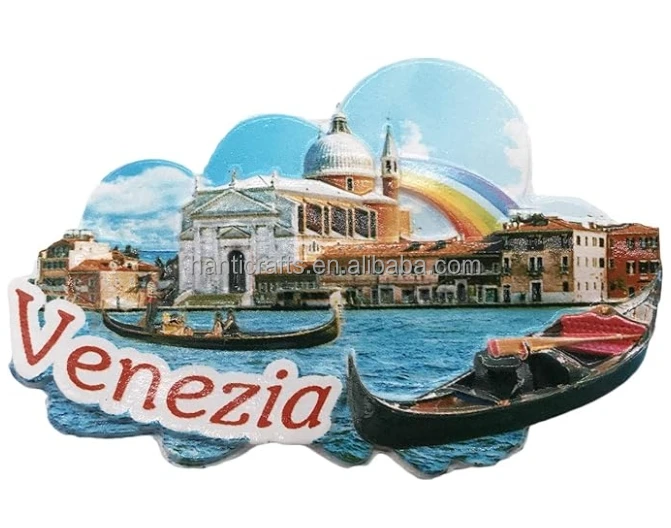 Resin 3d Venice Italian Refrigerator Magnet Tourist Souvenir - Buy 3d ...