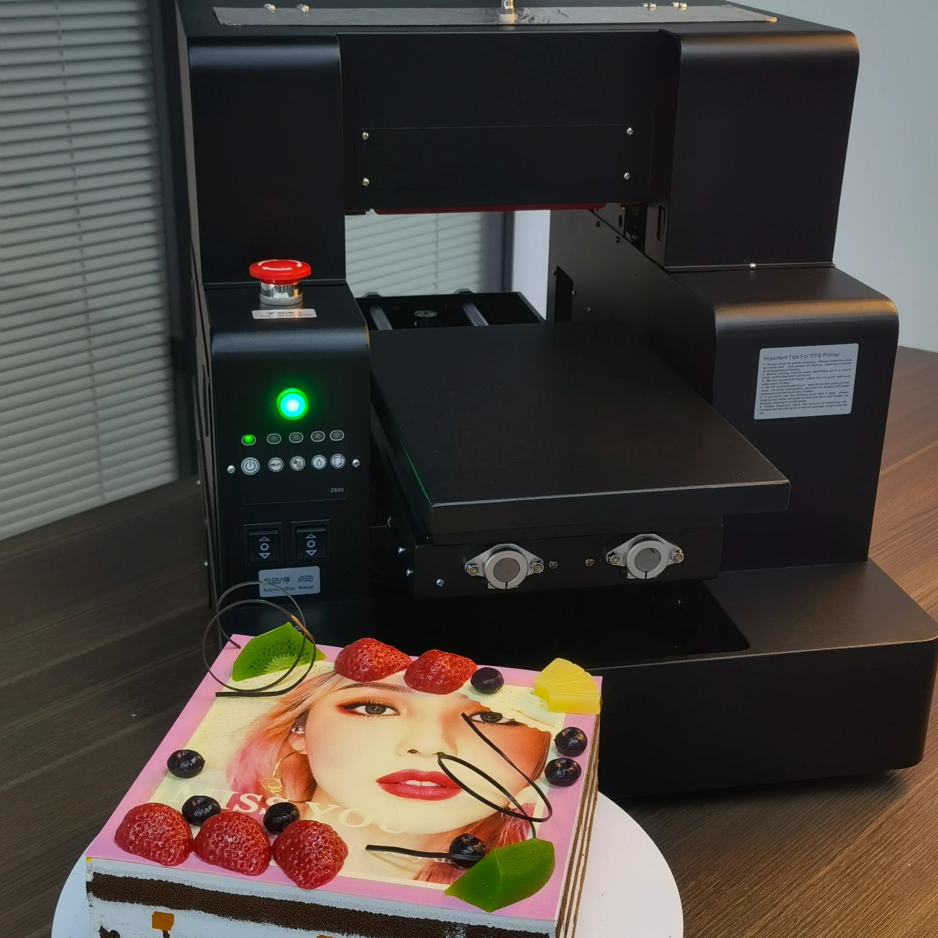 A4 Size Cake Printer Food Edible Ink Printer For Printing On Coffee ...