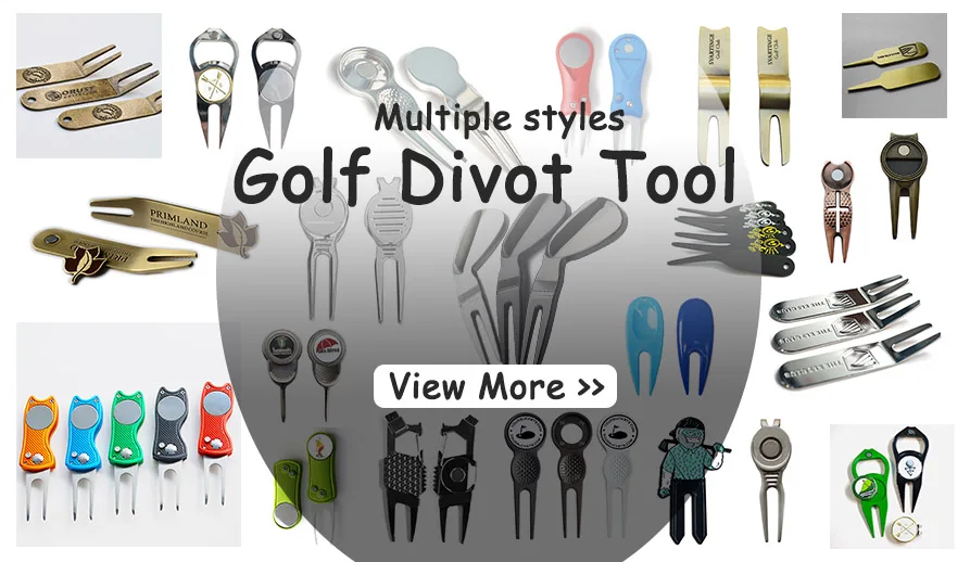 Factory Salable Custom Antique Magnetic Metal Divot Repair Tool with ...