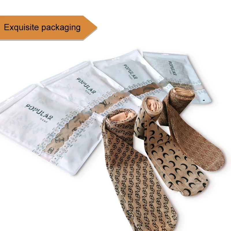 Seamless Printed Tights Silk Stocking Printed Women Pantyhose - Buy ...