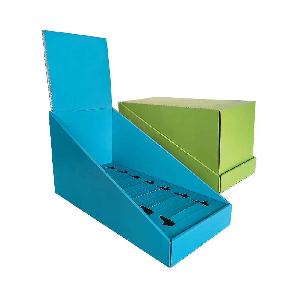 Custom Corrugated Shelf Ready Display Boxes For Retail Products - Buy ...